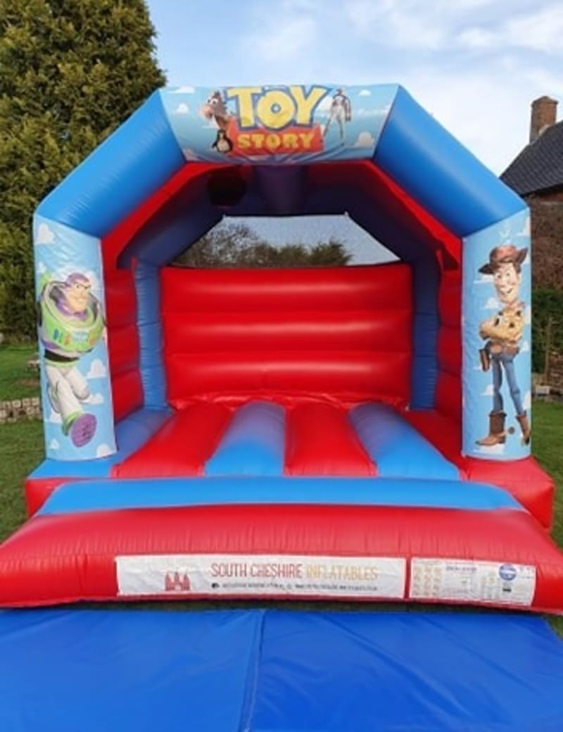 Toy Story Castle 12ft X 12ft - South Cheshire Inflatables