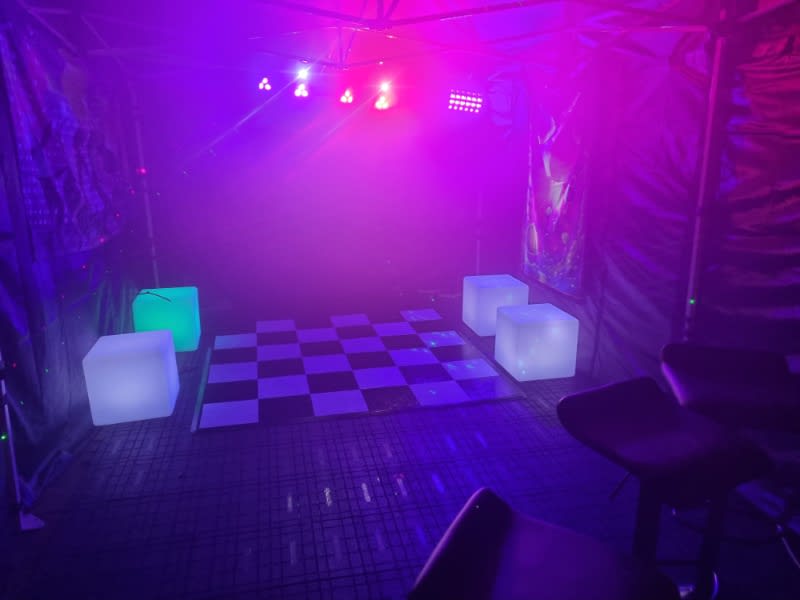 6x3m Rave Cave Kangaroo Castles | Party Hire | Telford, Shropshire & More