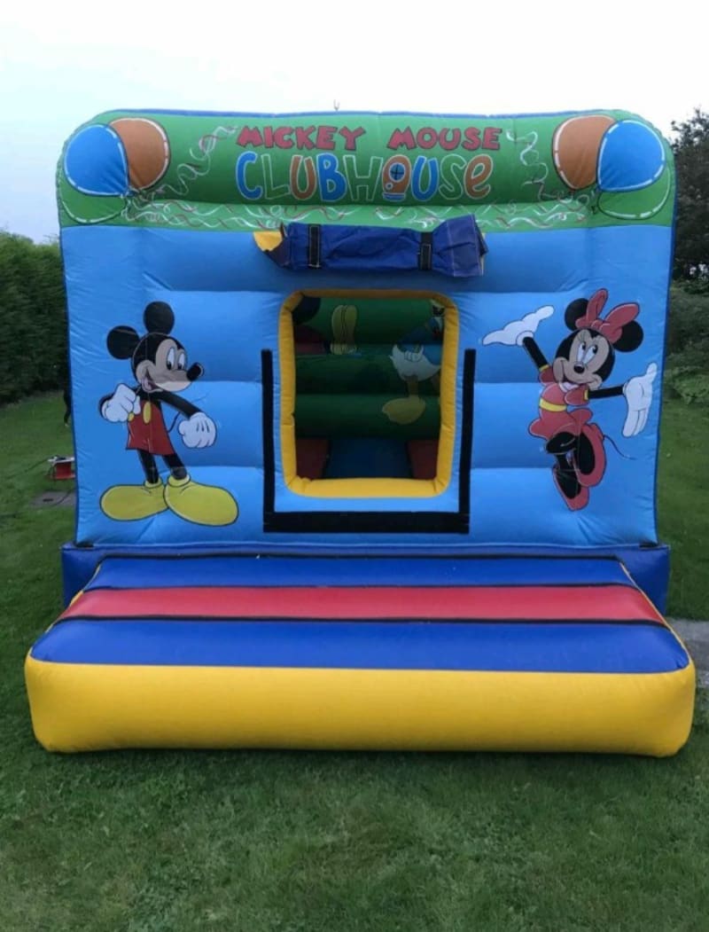 Mickey Club House Castle - Bouncy Castle Hire Manchester - Jump In Castles