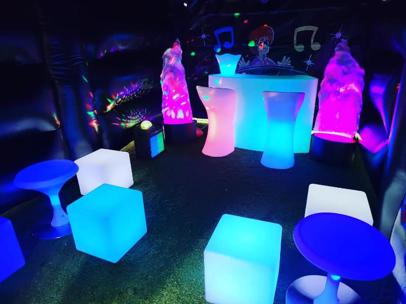Inflatable Nightclub Package - Let It Glow LED Event Hire