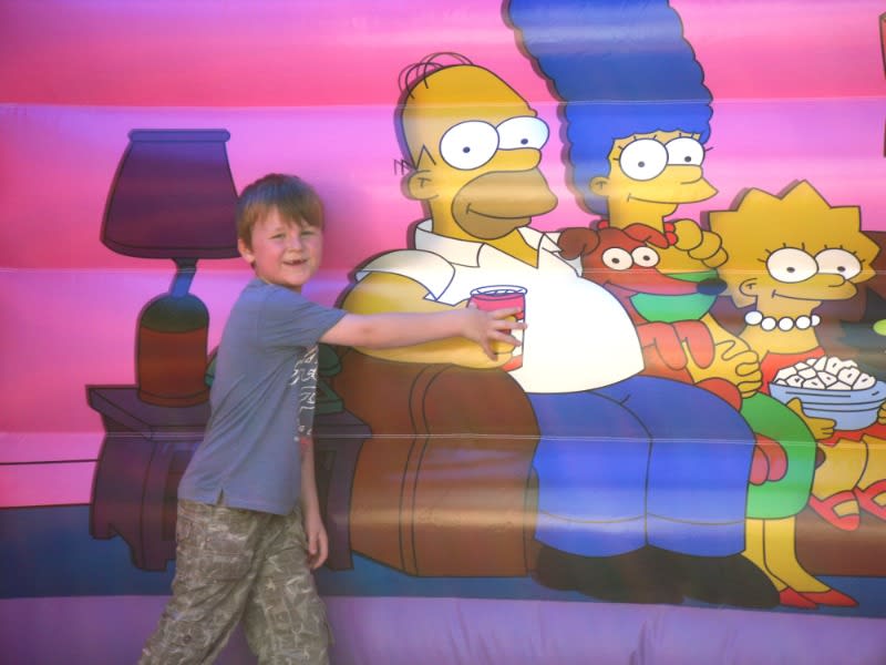 The Simpsons Castle - Jump 4 Joy Castles