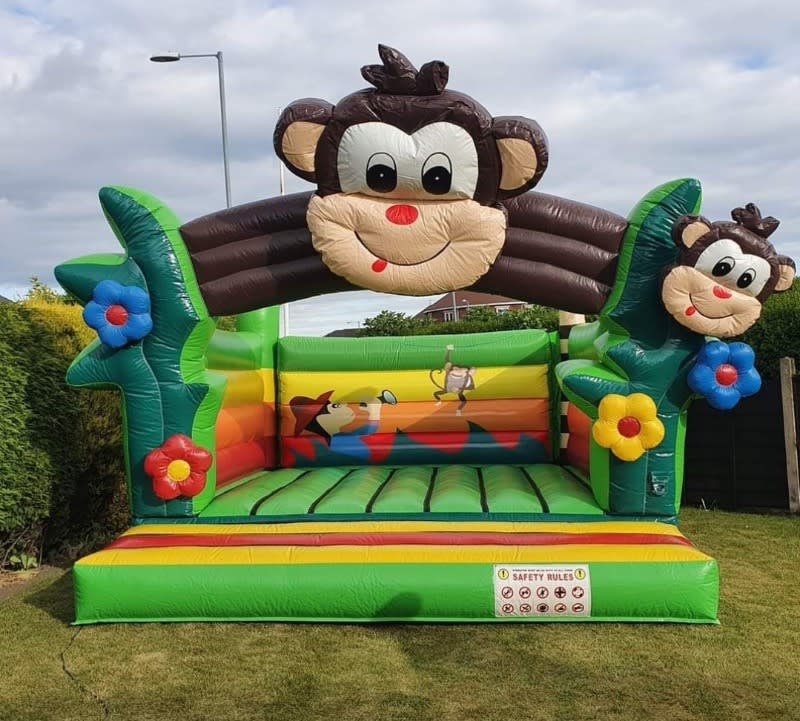 Crazy Monkey Castle - Bounce Alot Castle Hire, Bouncy Castle Hire ...
