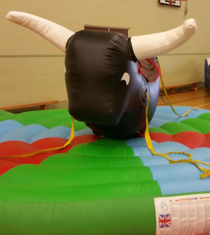 Inflatable Rodeo Bull - Riviera Events