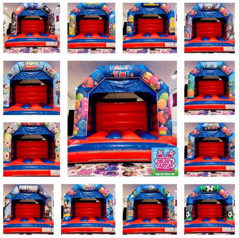 Pokemon Castle - Chloes Castles | Bouncy Castle Hire & Soft Play Hire