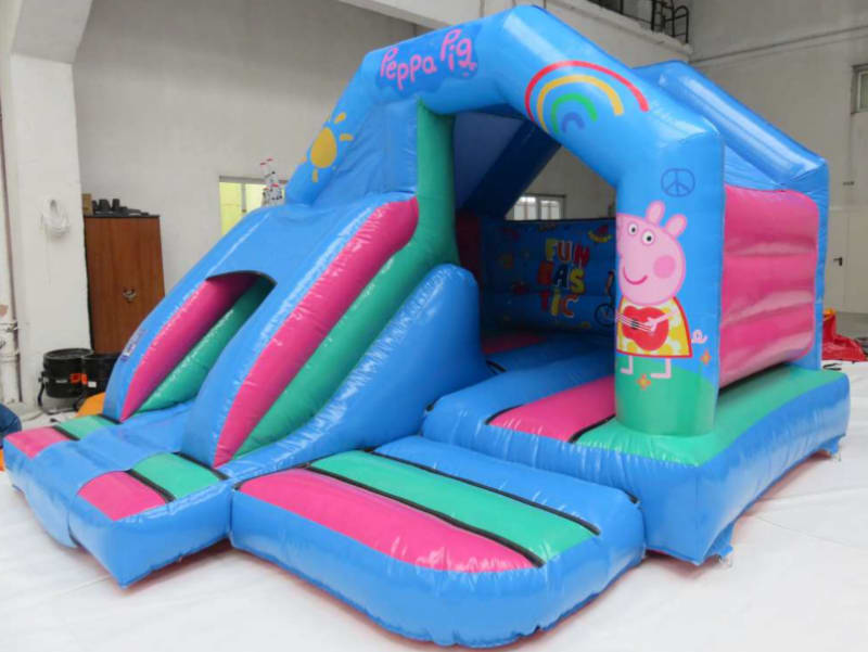 Peppa Pig Slide Castle For Hire In Chester - Quality Castles