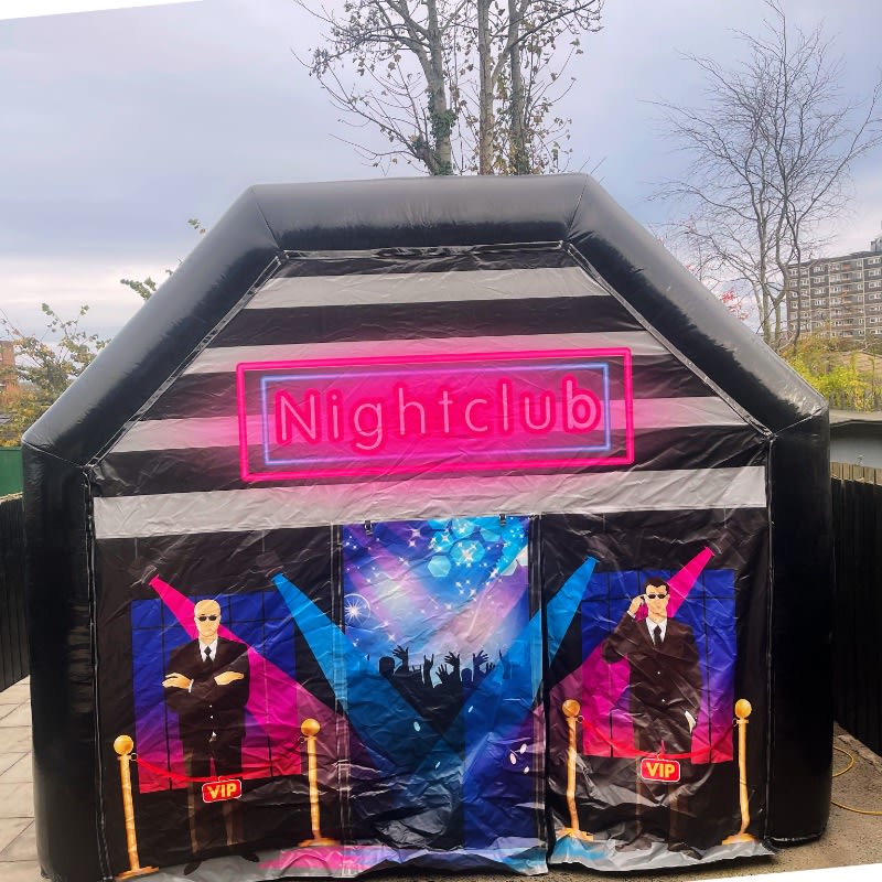 Inflatable Nightclub Jumping Jacks Bouncy Castle Hire Belfast ...