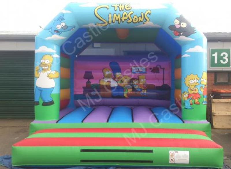 16ft X16ft Simpsons - MJ Bouncers