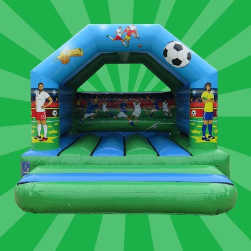 Football Bouncy Castle Hire Boston Bouncy Castle, Hot Tub & Soft Play ...