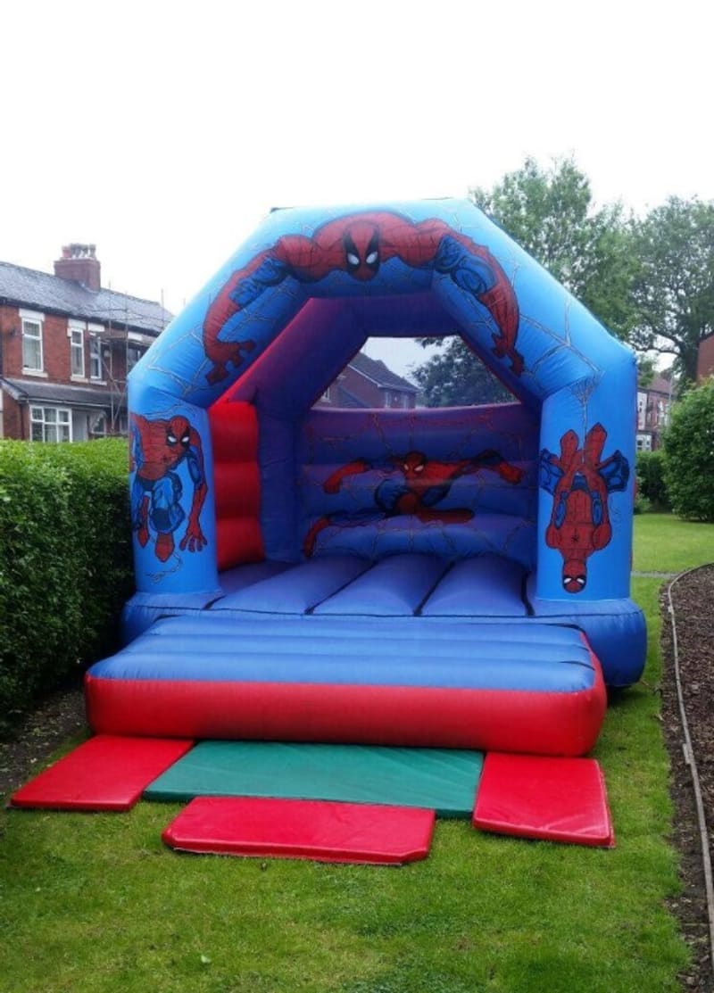 Spiderman Castle - Bouncy Castle Hire Manchester - Jump In Castles