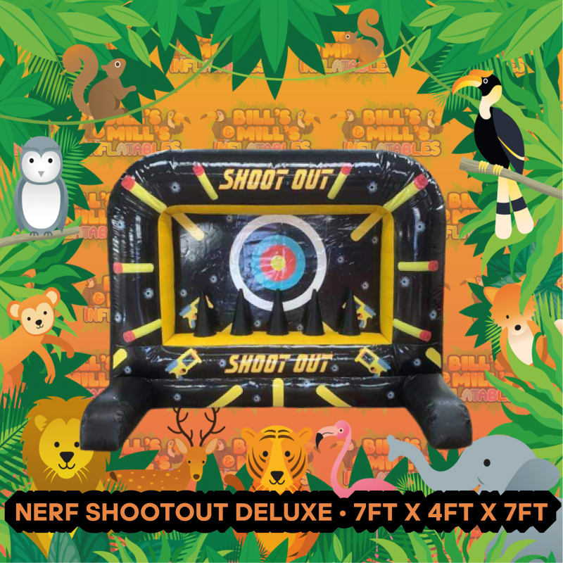 Nerf Shootout Deluxe - Bills and Mills Inflatables