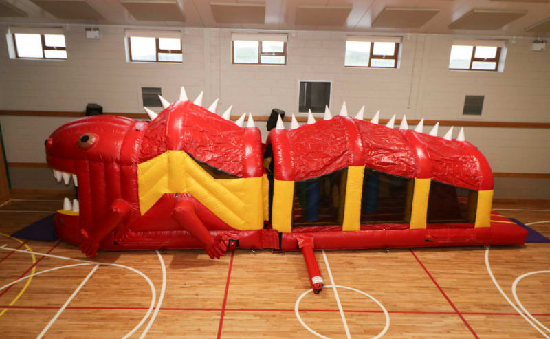 Red Lizard Obstacle Course
