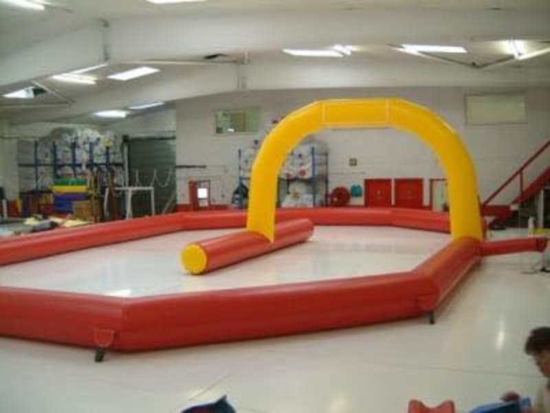 Wiggle Cars And Inflatable Race Track - Cardiff Entertainments ...