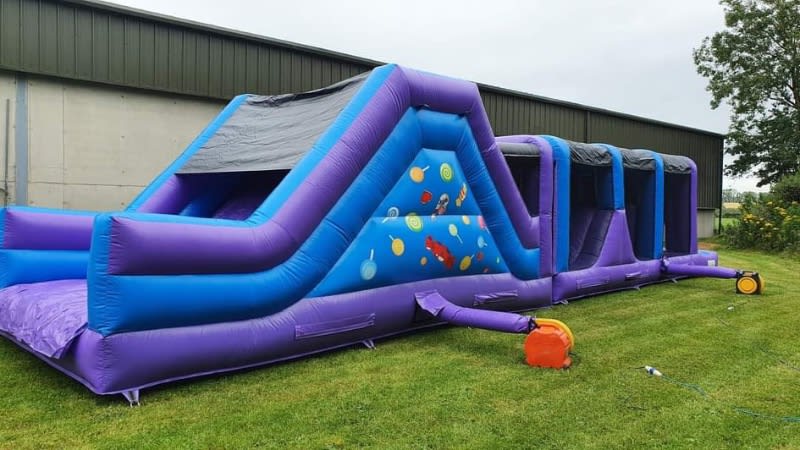 Candyland Obstacle Course - Carrig Castles, Bouncy Castle & Disco Dome ...