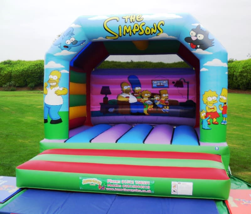 The Simpsons Castle - Jump 4 Joy Castles