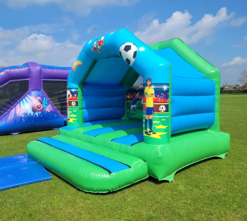 Football Bouncy Castle Hire Boston Bouncy Castle, Hot Tub & Soft Play ...