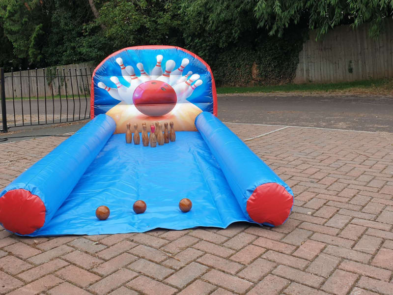 Mini 10 Pin Bowling - Hereford Bounce And Slide, Bouncy Castle Hire ...