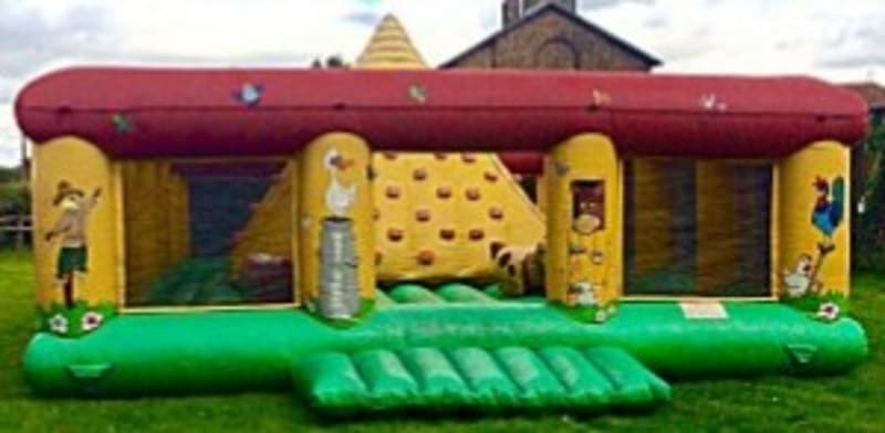 Pyramid Challenge - Inflatable Fairs | Bouncy Castle Hire London, Essex