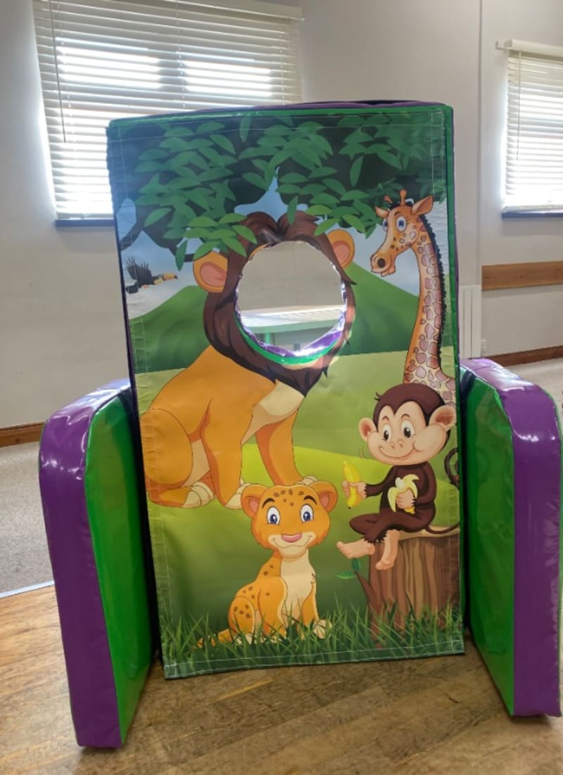 Jungle Peek A Boo Board Abi's Entertainments | Bouncy Castle Hire ...