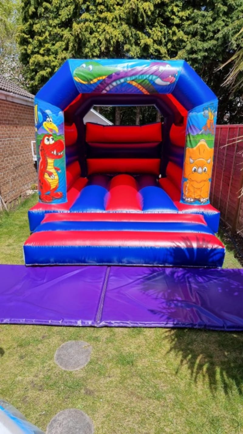 Dinosaur Fun Castle - Bournemouth Bouncy Castles