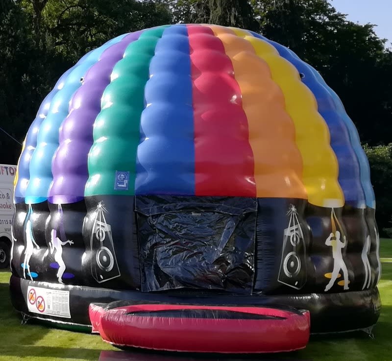 Disco Dome, Disco Bouncy Castle - Clifton Castles