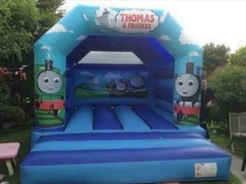 Thomas Castle - Clown Around Castles | Bouncy Castle Hire & Children's ...