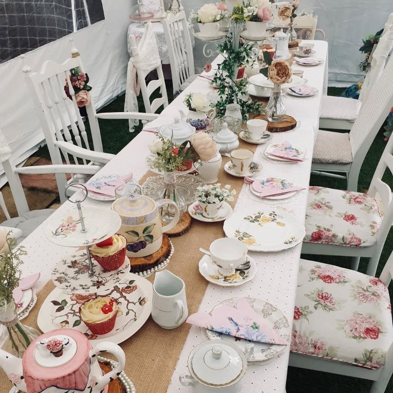 Afternoon Tea Package - Loftys Inflatables | Bouncy Castle Hire ...