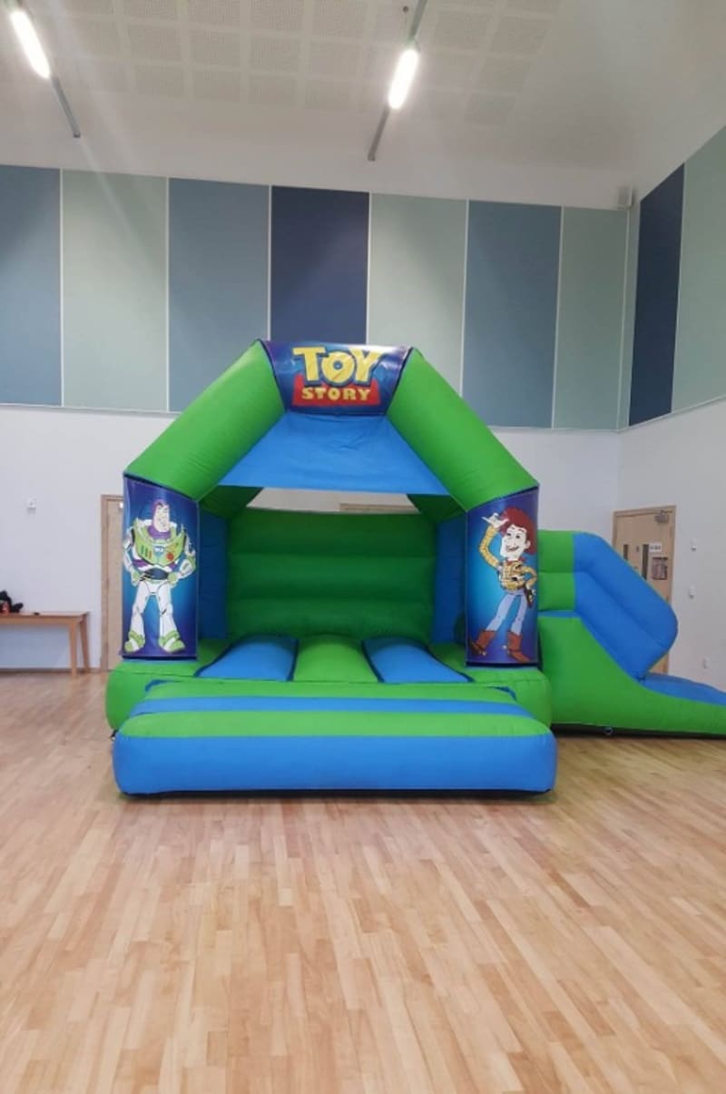 Toy Story Side Slide Castle - Bouncy Castle Hire Manchester - Jump In ...