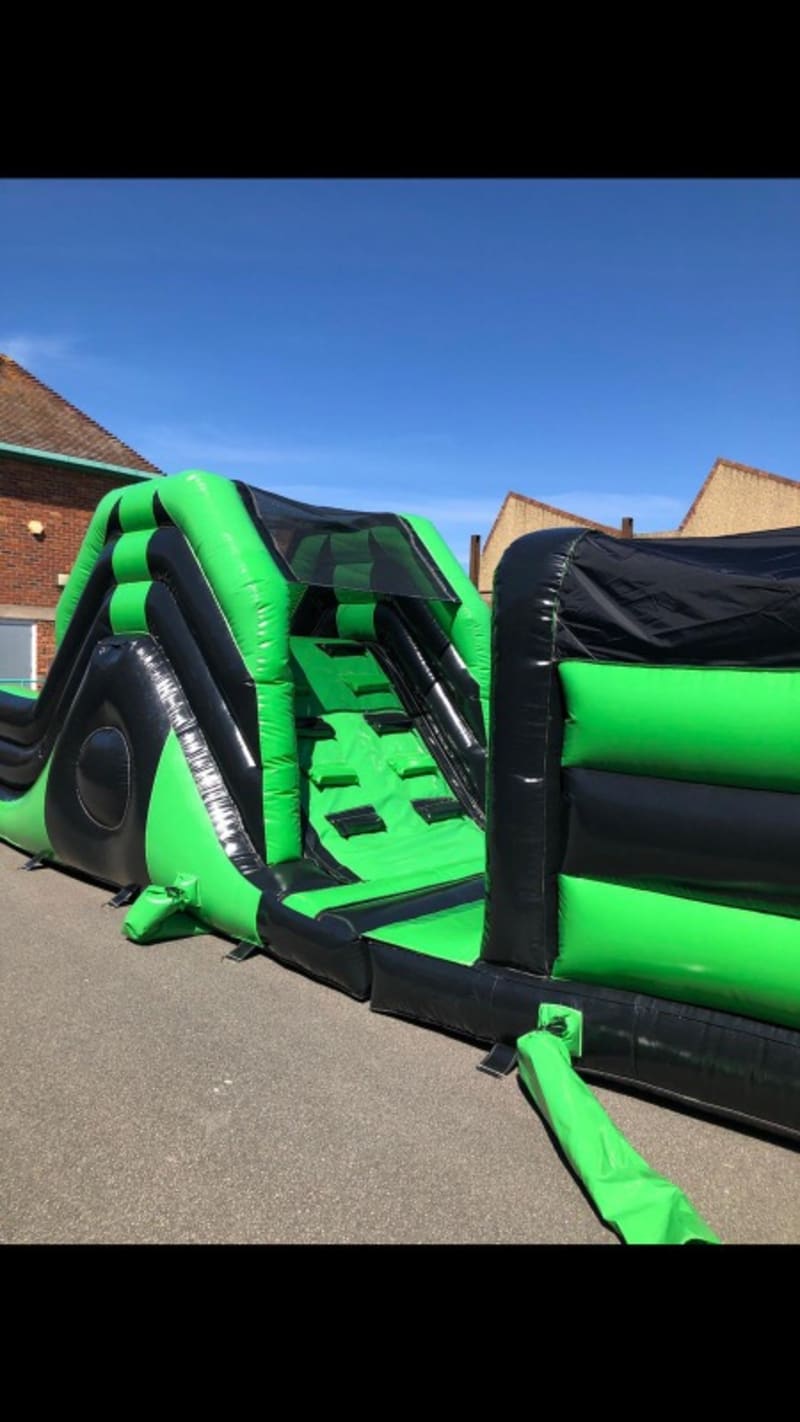 46ft Assault Course - Kings Bouncy Castle Hire