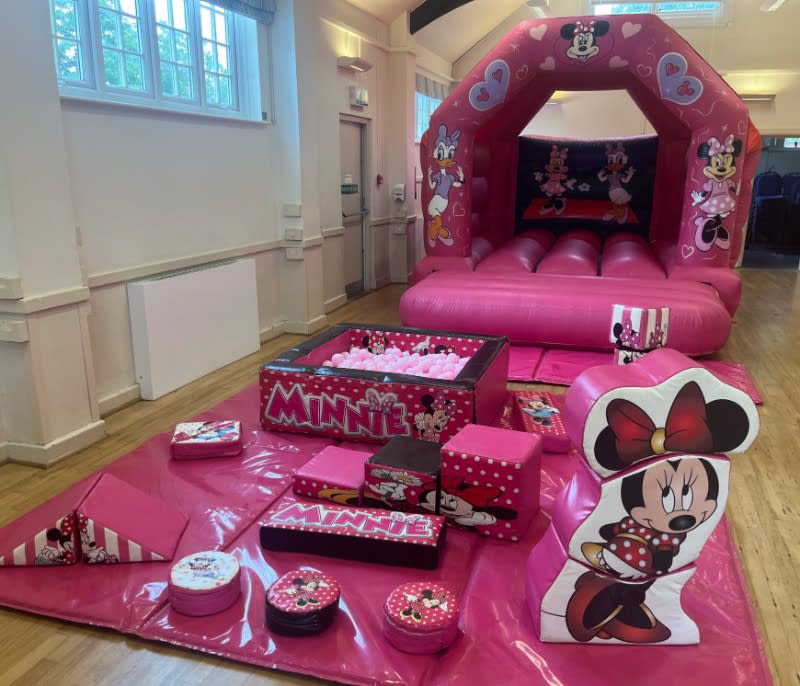 Minnie Mouse M - Jaimies Castles, Bouncy Castle & soft play Hire Surrey