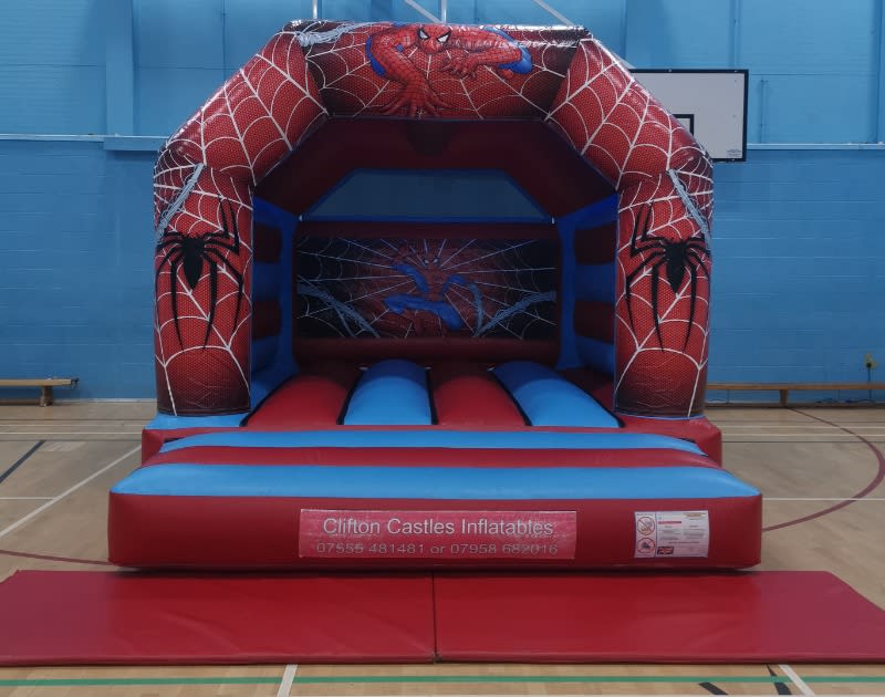 Spiderman Bouncy Castle Hire - Clifton Castles
