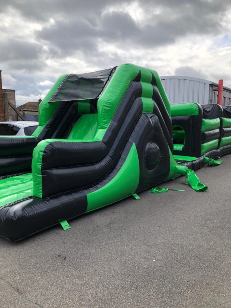 46ft Assault Course - Kings Bouncy Castle Hire