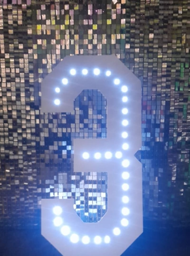 Led Numbers - Litherland Party Hire, Bouncy Castle Hire & Soft Play ...