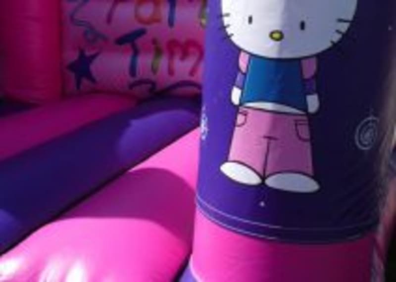 Pink Hello Kitty Castle - Acm Entertainments, Bouncy Castle Hire, Rodeo ...