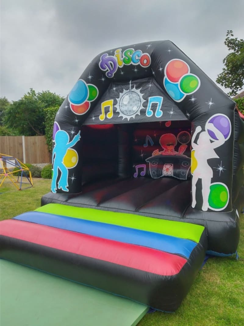 Disco Bounce Castle 12ft - MAXIBOUNCE: Entertainment Suppliers