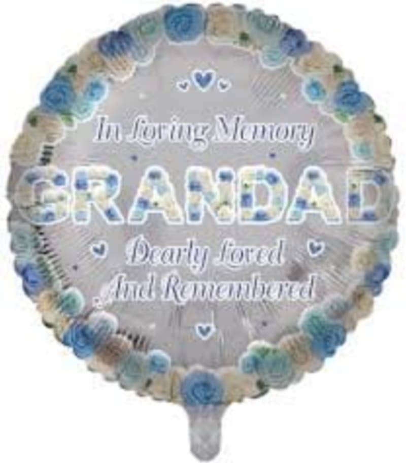 In Loving Memory Balloons - Litherland Party Hire, Bouncy Castle Hire ...