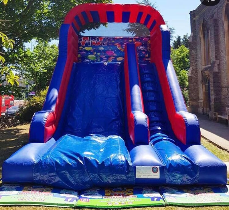 10ft Party Time Slide - N1 Inflatable Fun | Bouncy Castle Hire | Soft ...