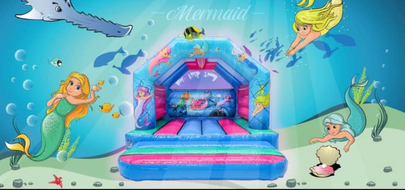 Mermaid Bouncy Castle