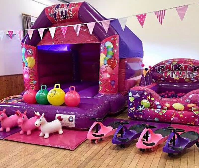 Ultimate Pink Package - Party Packages I Soft play Hire I Bentham I ...