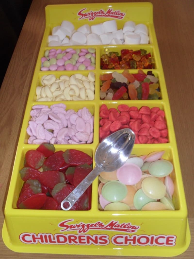 Pick N Mix Trays | Retro Pick N Mix Table Top Stands | Fun Fair Side ...