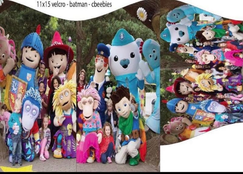 Cbeebies Panels - N1 Inflatable Fun | Bouncy Castle Hire | Soft Play ...