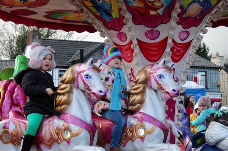 Childrens Ride Roundabout Toy Set Carousel For Hire Northern Ireland ...