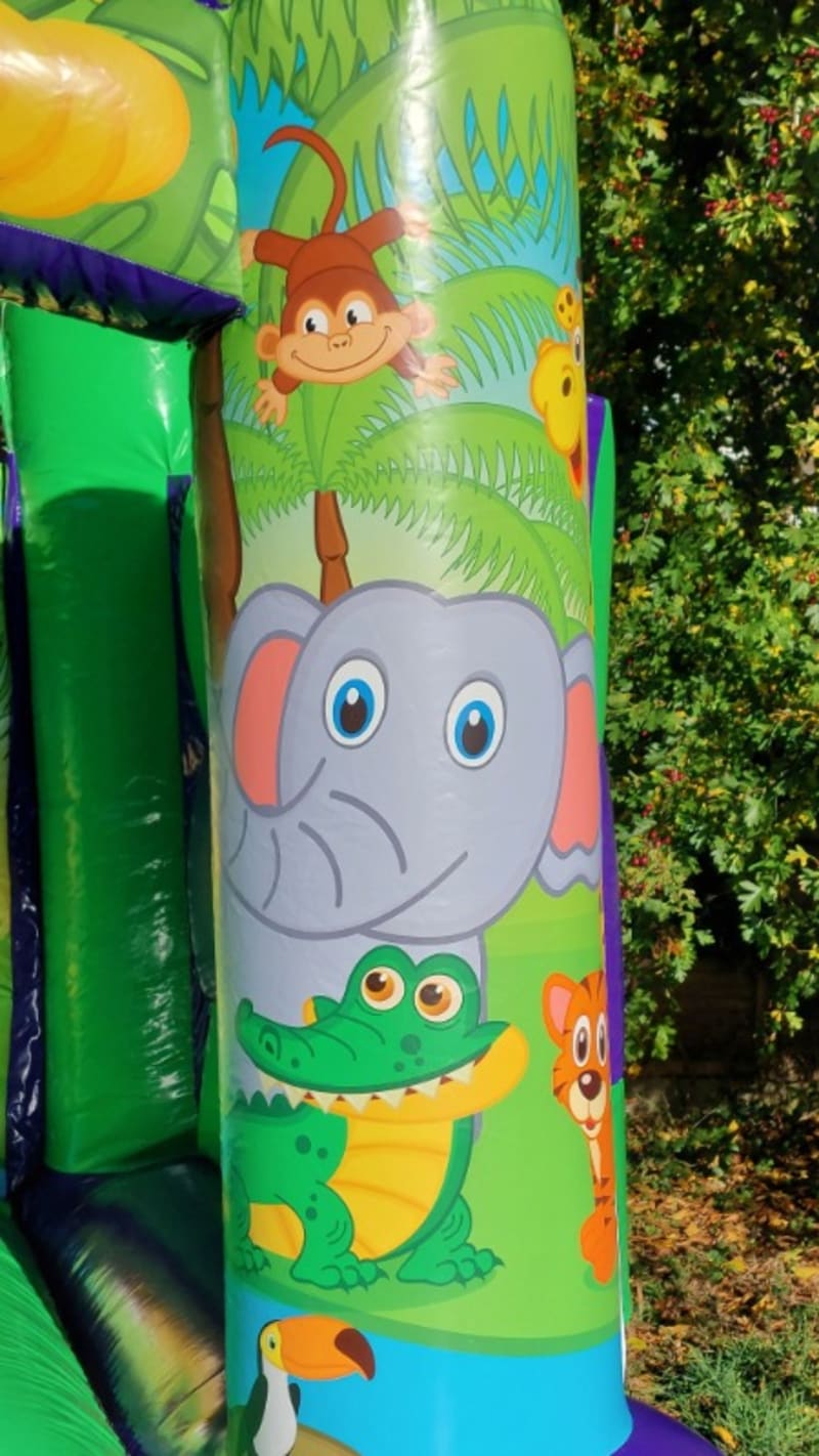 Jungle Castle - Easy Bouncy Castles