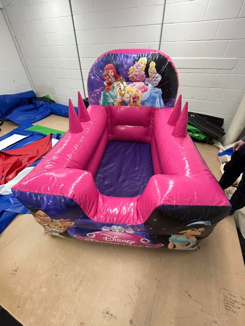 Princess Themed Ball Pit - Tiny Tots Inflatables