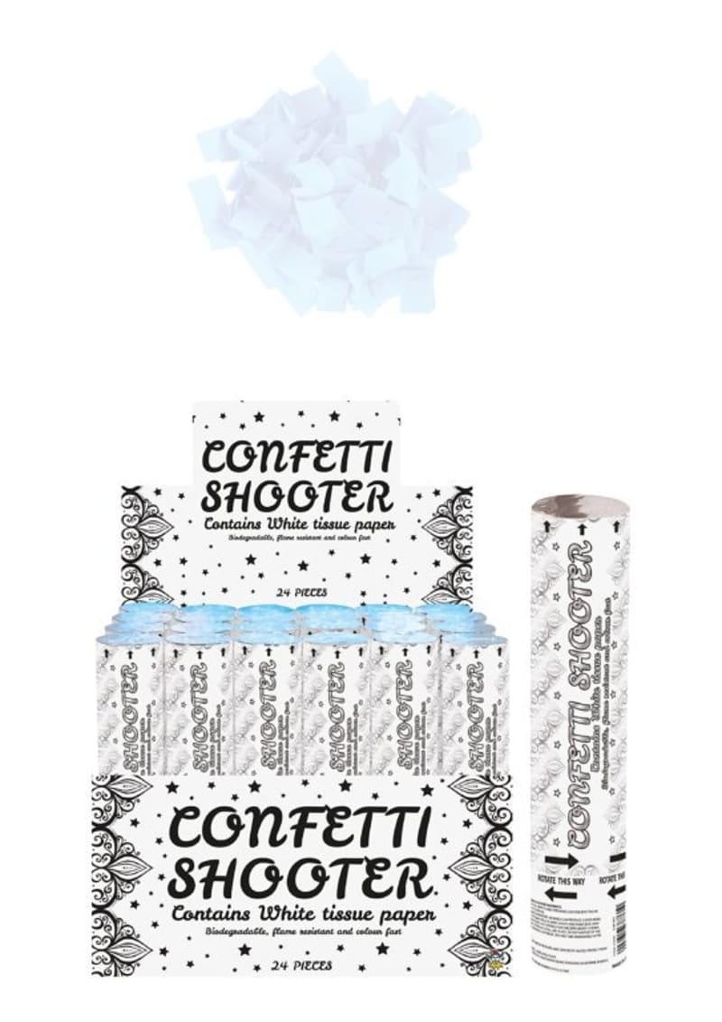 Handheld Confetti Cannon 20cm - Nightclub Party