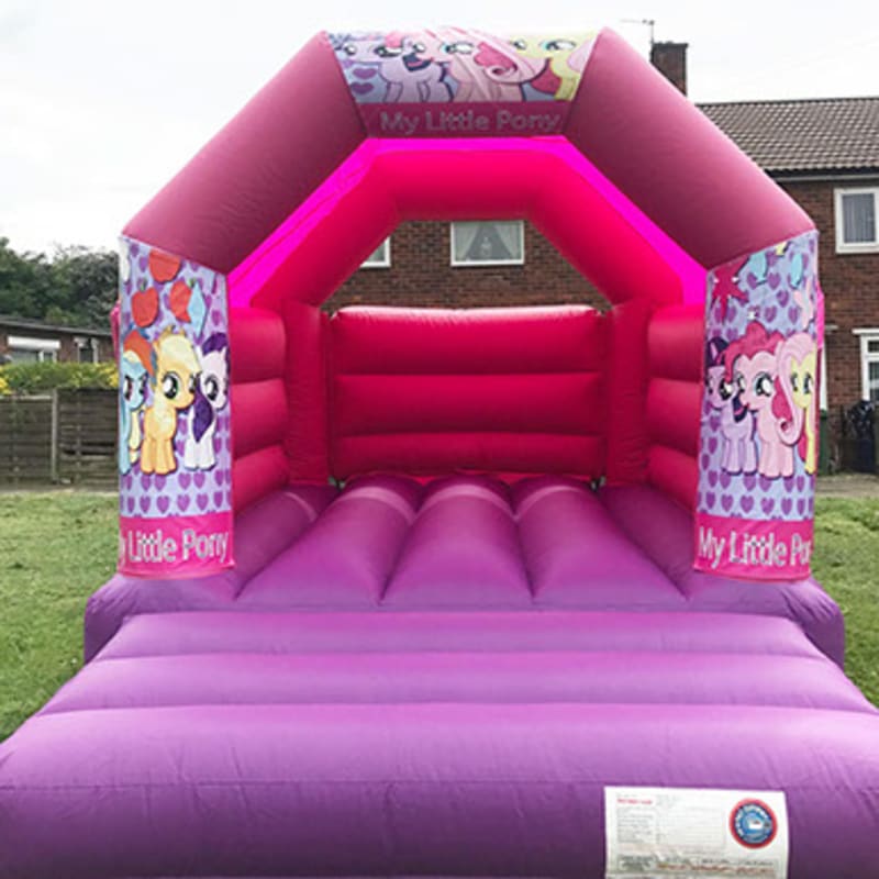 Little Pony Castle - Loftys Inflatables | Bouncy Castle Hire ...