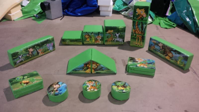 Jungle Fun Soft Play Set For Hire Liverpool - MJ Castles