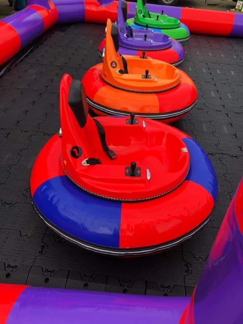 Mini Bumper Cars Bouncy Castle Hire | Bangor, Newtownards, Belfast ...