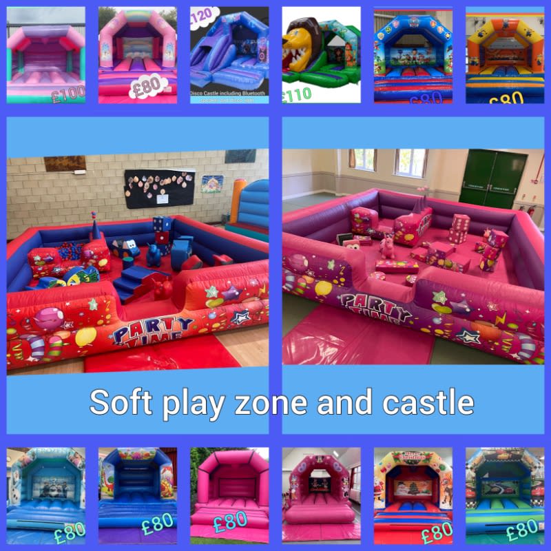 Soft Play Zone - Jaimies Castles, Bouncy Castle & soft play Hire Surrey