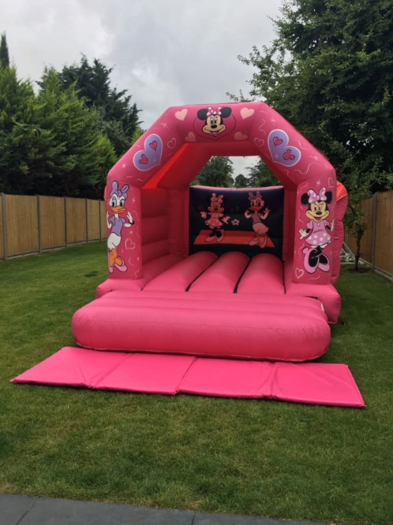 Minnie Mouse Castle Jaimies Castles Bouncy Castle Hire Surrey