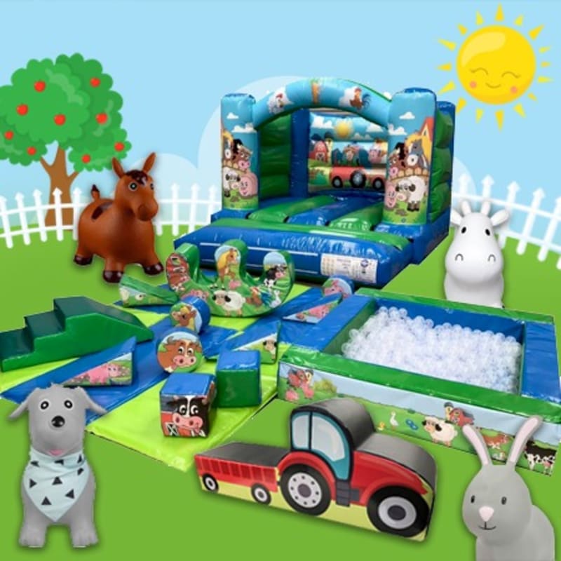 Farm Soft Play And Bouncy Castle Package Boston Bouncy Castle, Hot Tub ...